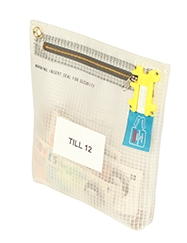 Cash Bag - Short Edge Zip - ITW Envopak