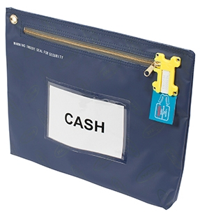 Cash Bag - Long Edge Zip - ITW Envopak